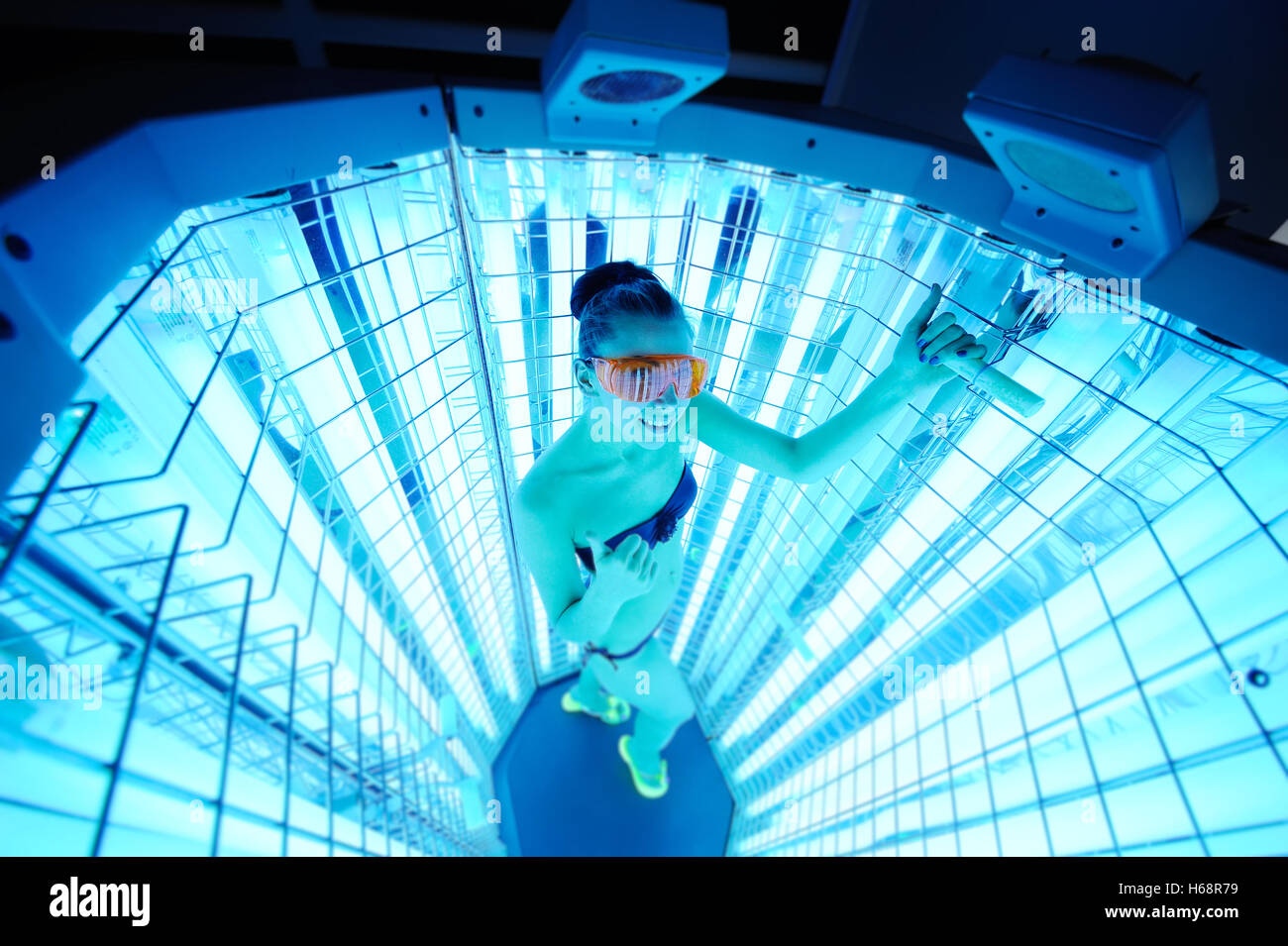 Light therapy phototherapy treatment depression hi-res stock ...