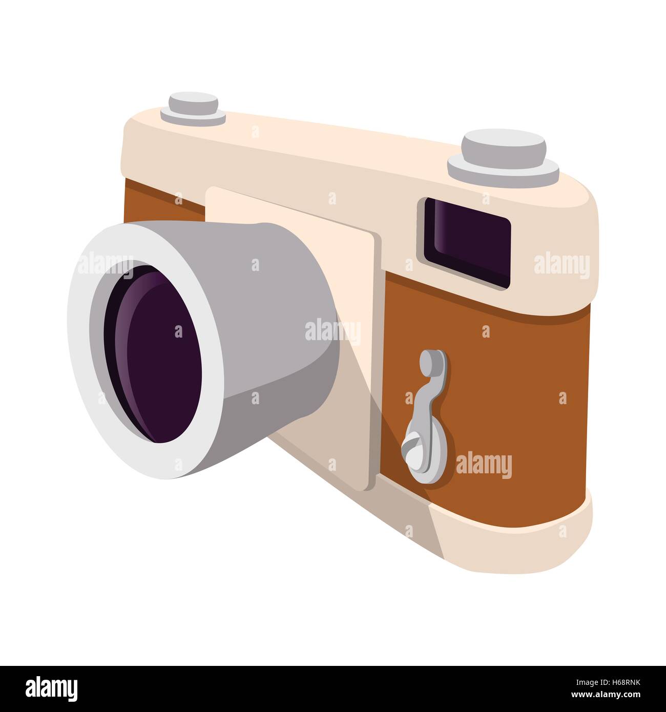 Hand held movie camera Stock Vector Images - Alamy
