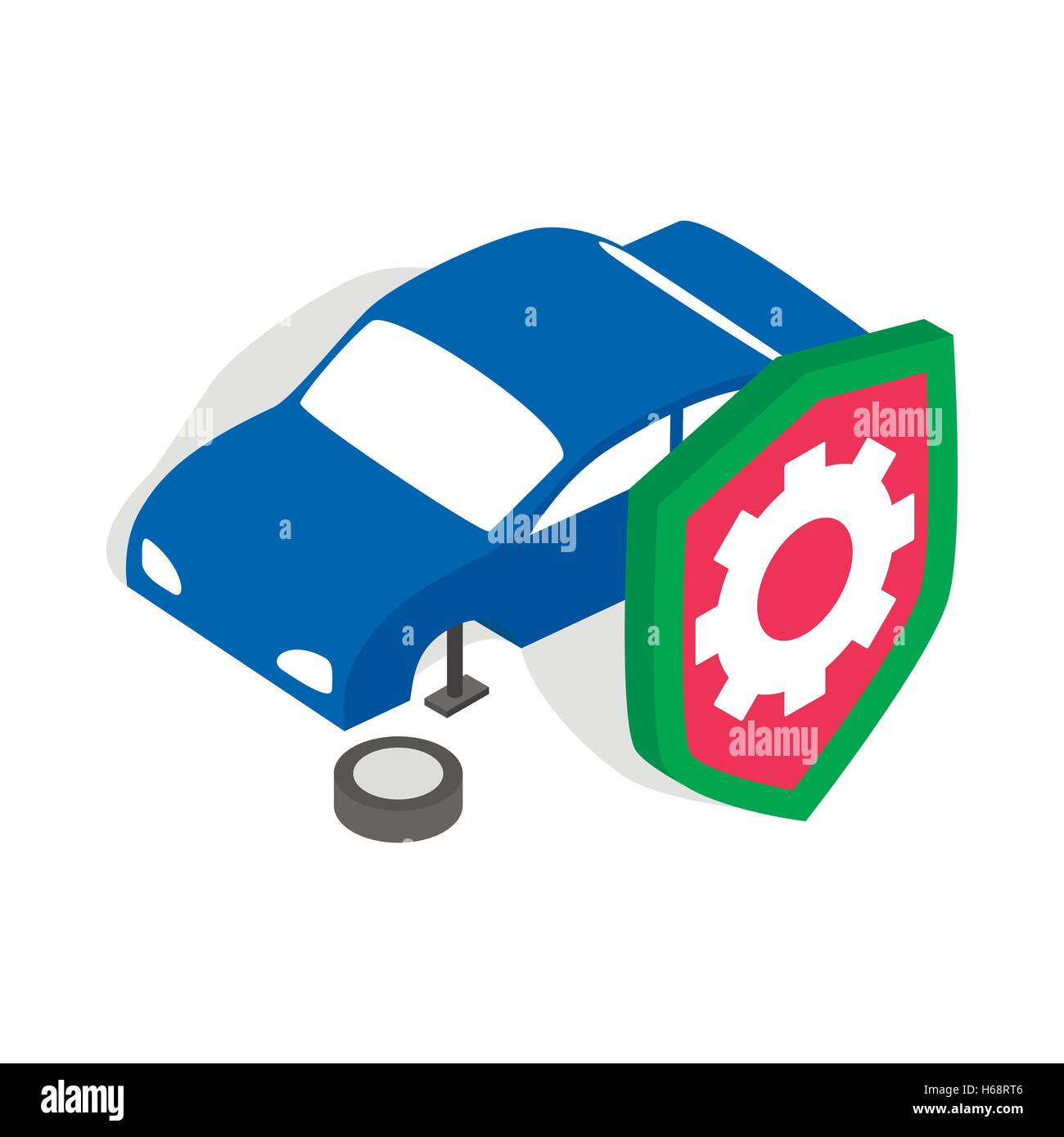Repair machine icon, isometric 3d style Stock Vector Image & Art - Alamy