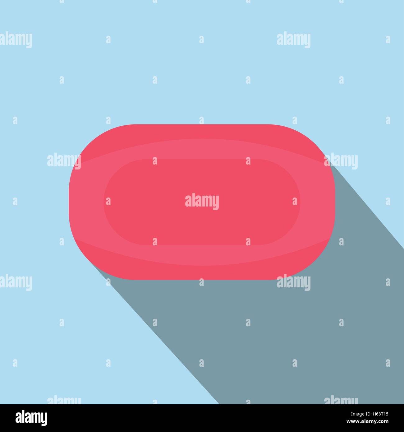 Pink soap flat Stock Vector Image & Art - Alamy