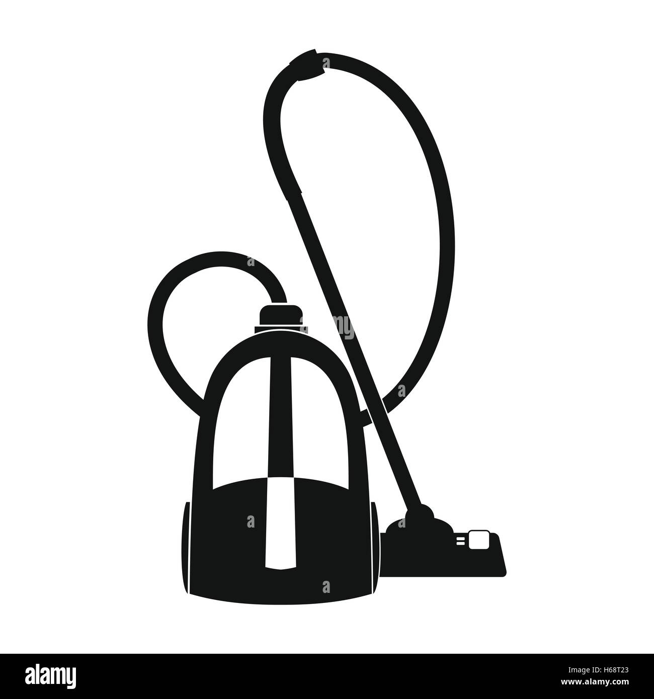 Vacuum cleaner black simple icon Stock Vector Image & Art - Alamy