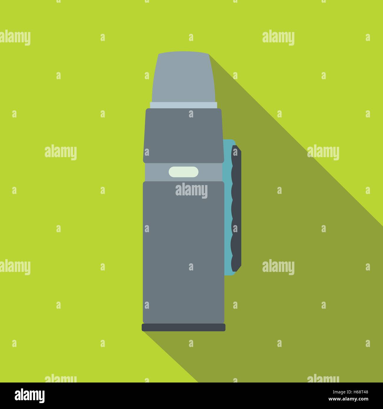 Metal water flask icon Stock Vector Images - Alamy