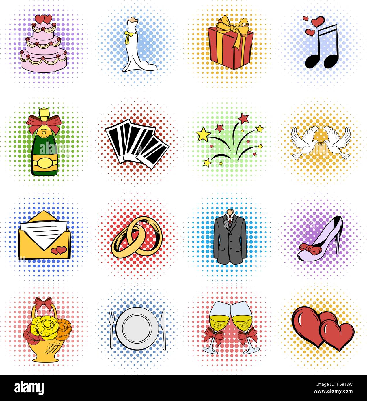 Wedding church priest Cut Out Stock Images & Pictures - Alamy