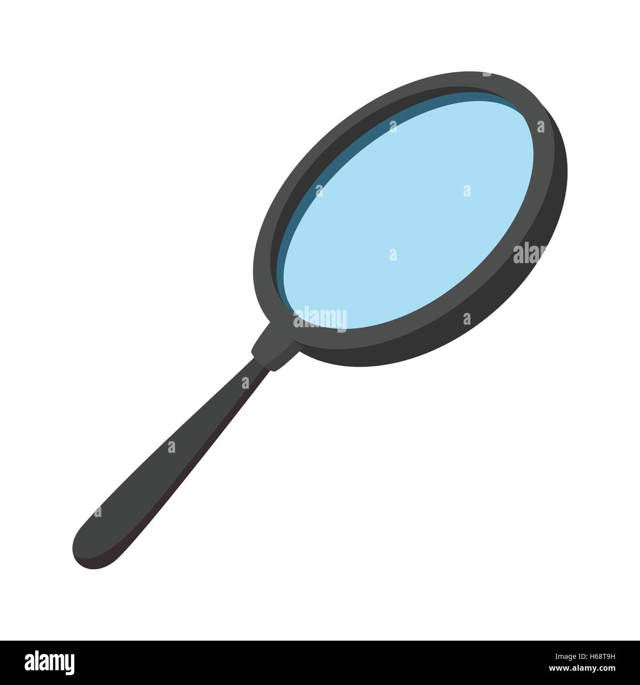 Magnifying glass cartoon icon Stock Vector Image & Art - Alamy