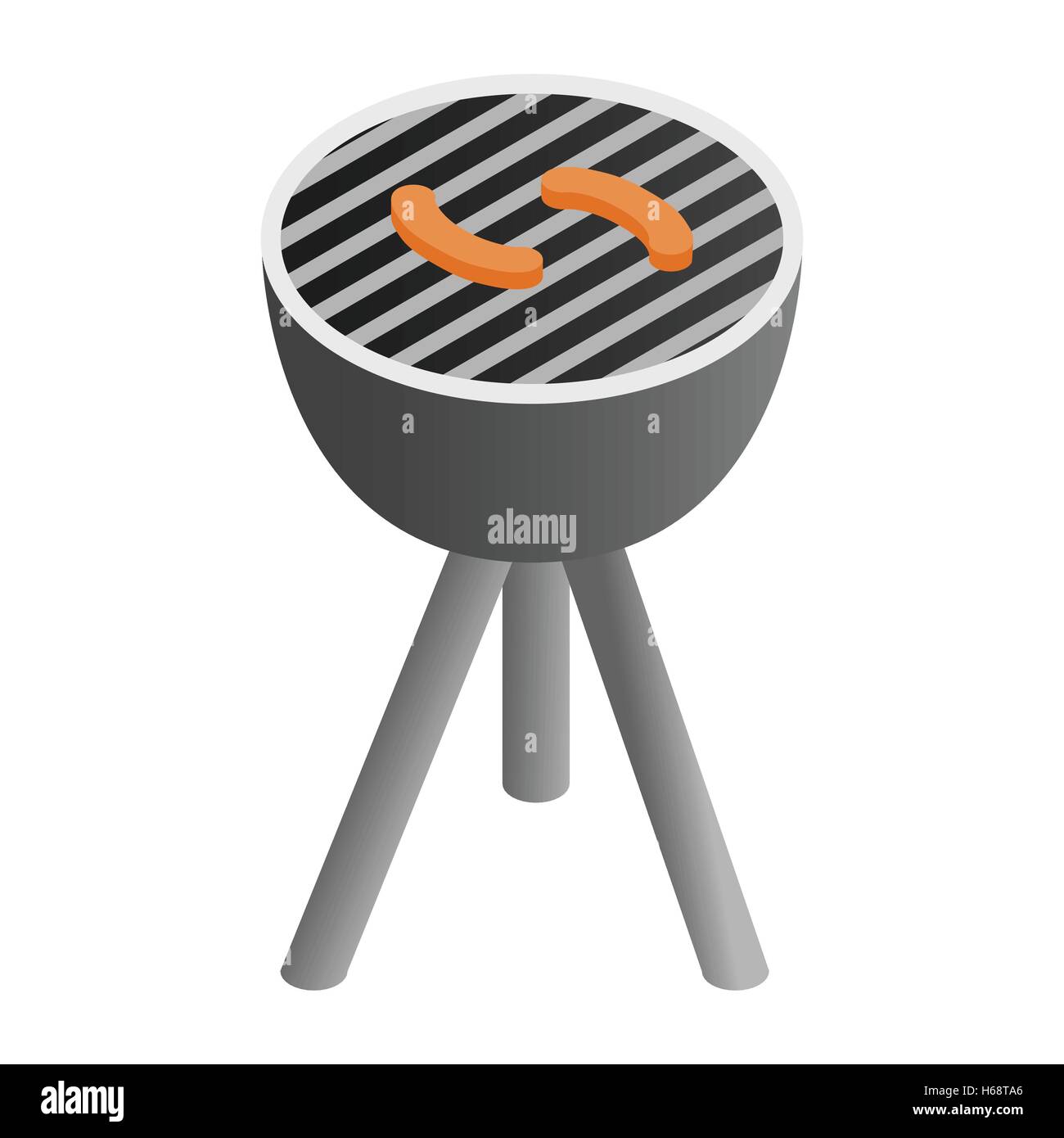 Isometric icon delicious protein Cut Out Stock Images & Pictures - Alamy