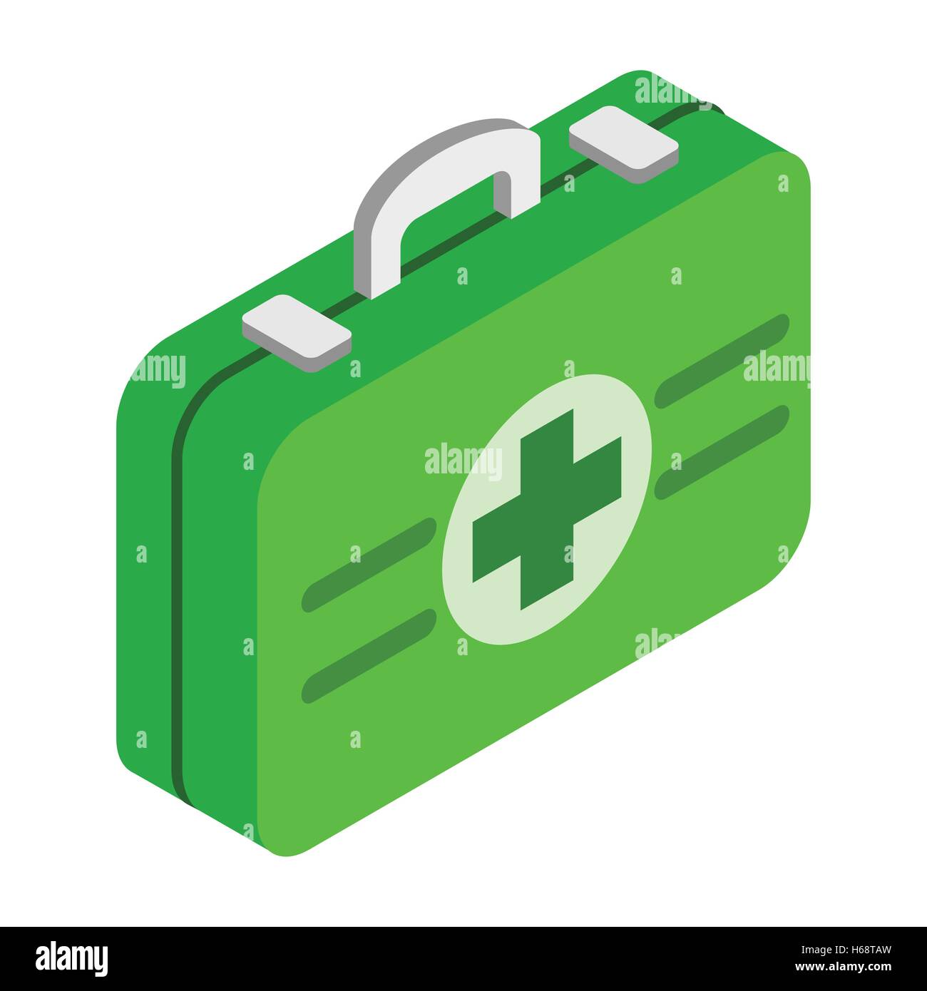 First aid kit 3d isometric icon Stock Vector Image & Art - Alamy