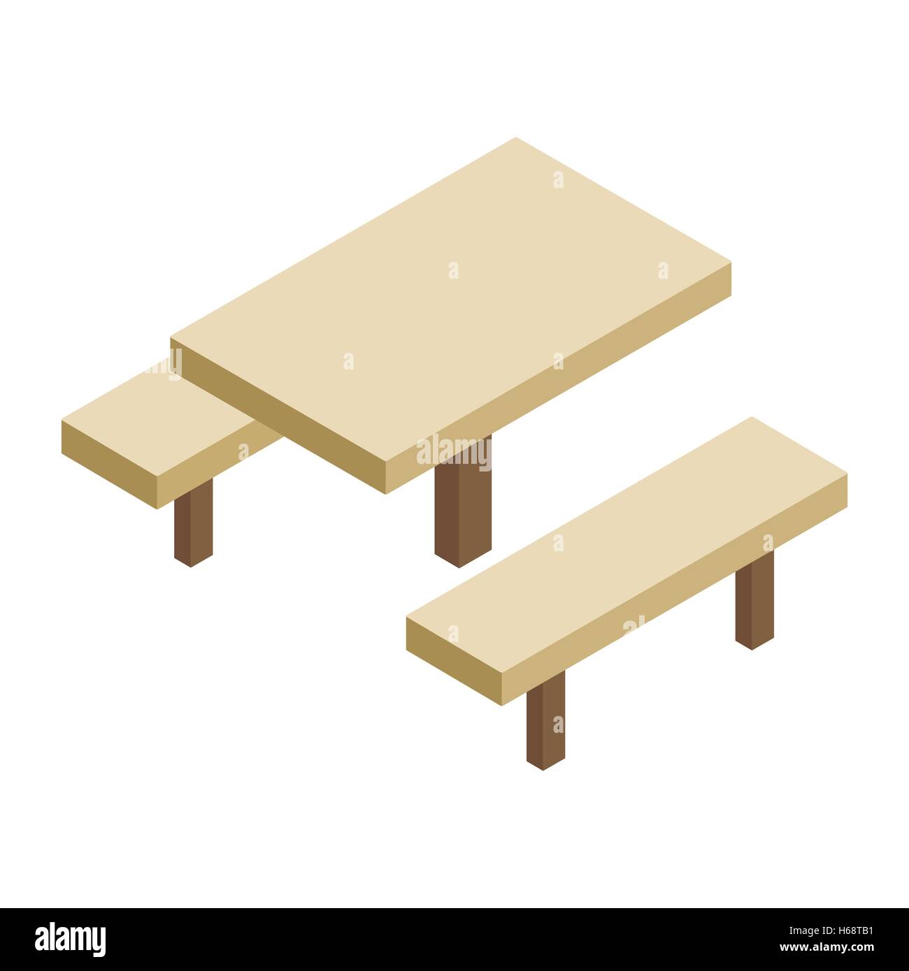 3d camping table Stock Vector Images - Alamy