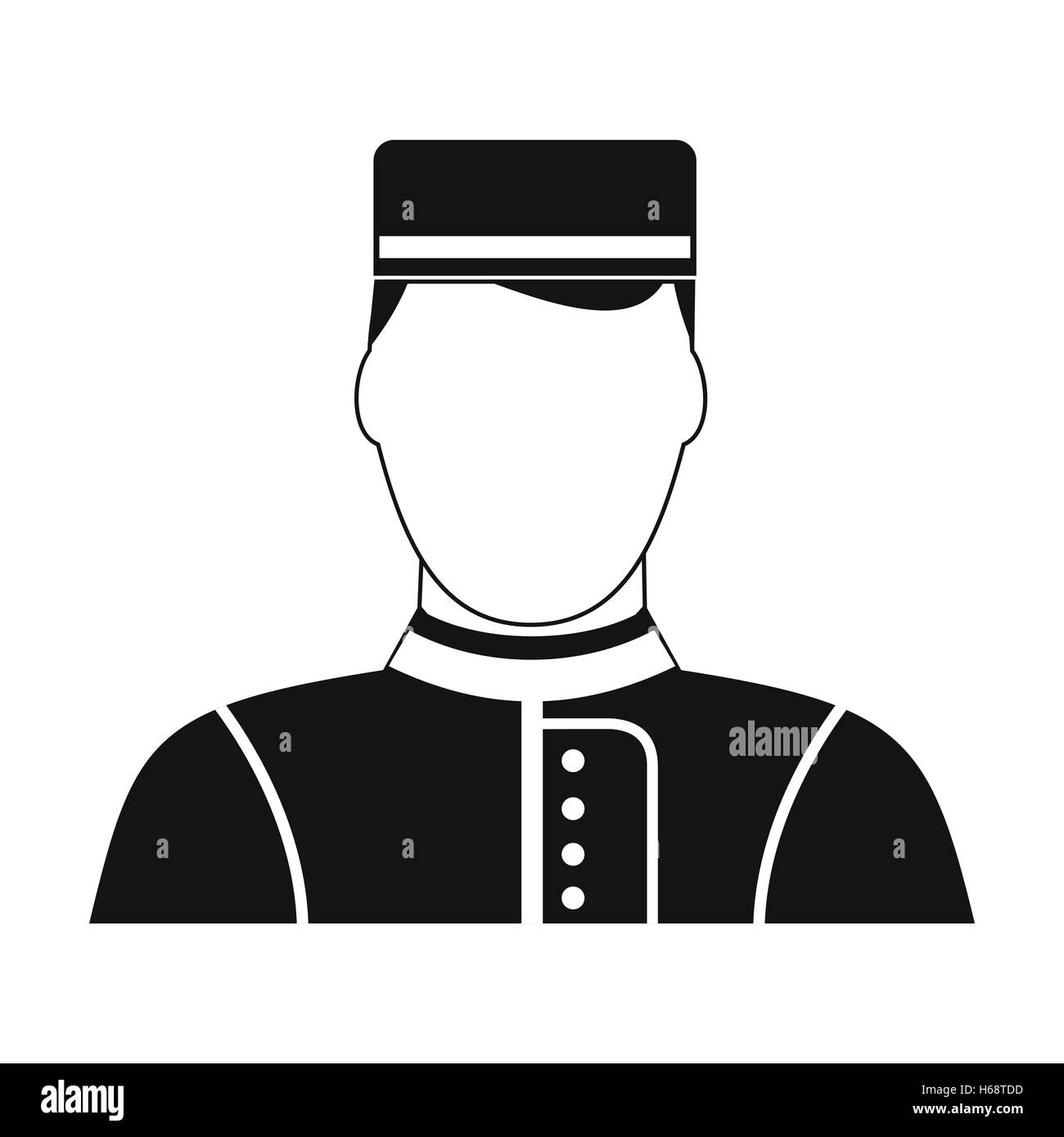 Bellboy male hat hotel service hi-res stock photography and images - Alamy