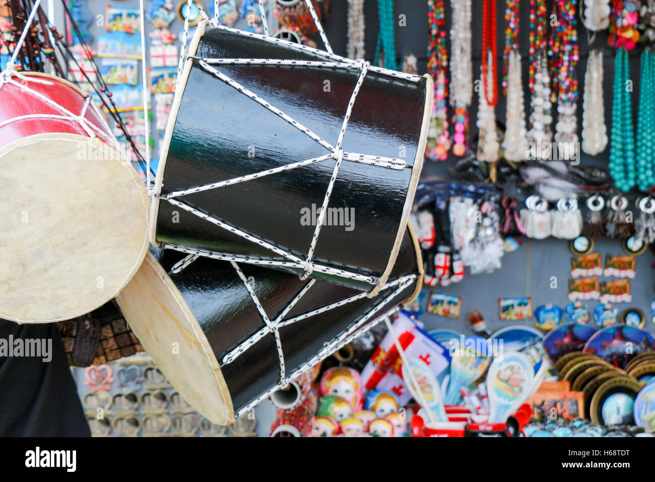 Georgian traditional drum in a market Stock Photo - Alamy