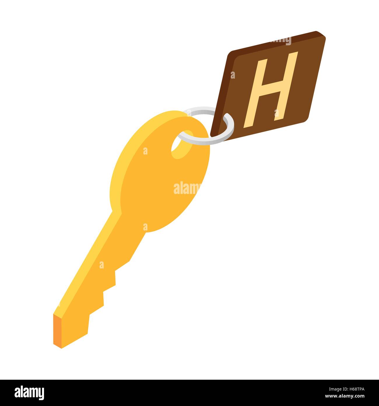 Hotel key isometric 3d icon Stock Vector Image & Art - Alamy