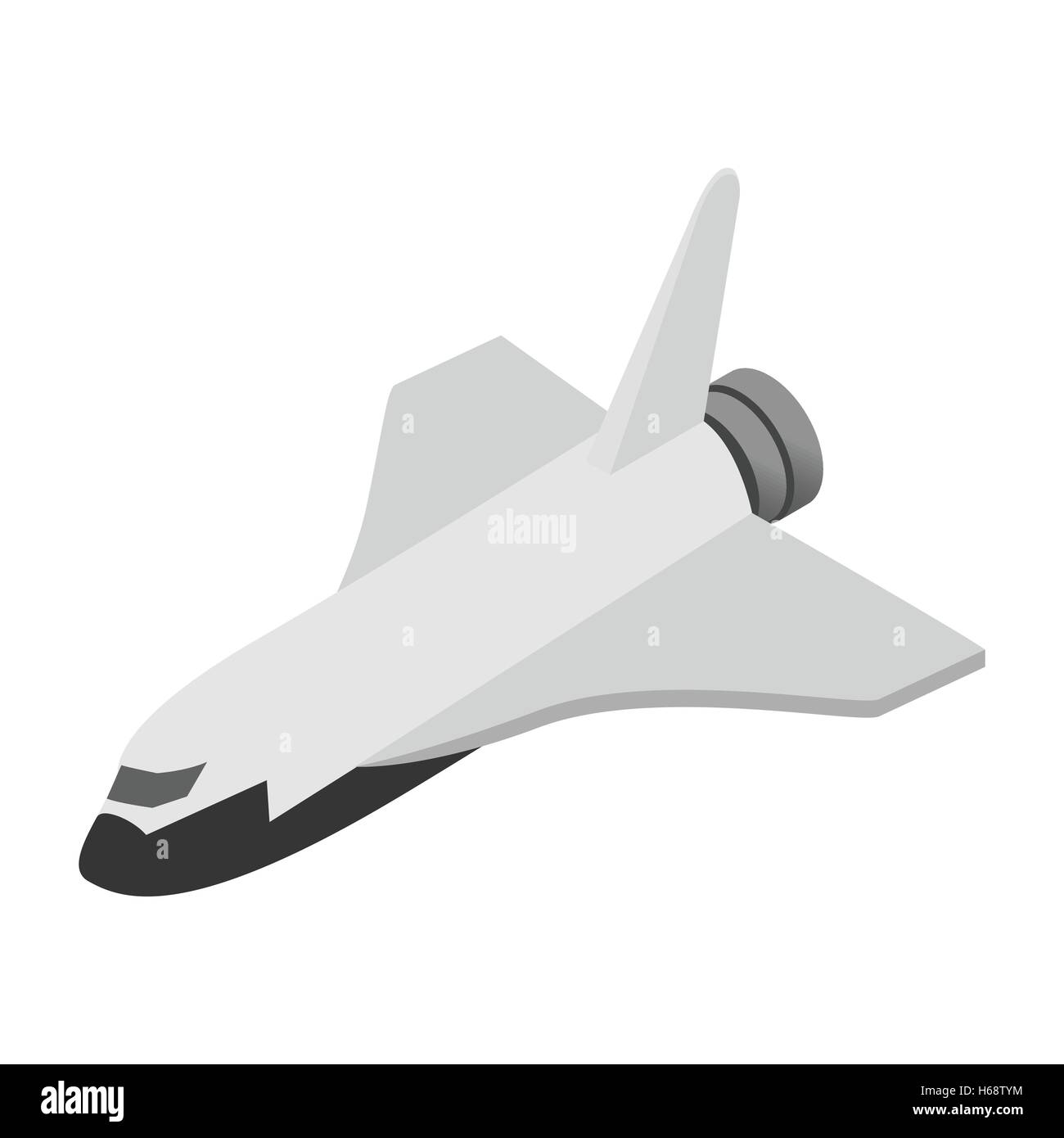 Spaceship 3d isometric icon Stock Vector Image & Art - Alamy
