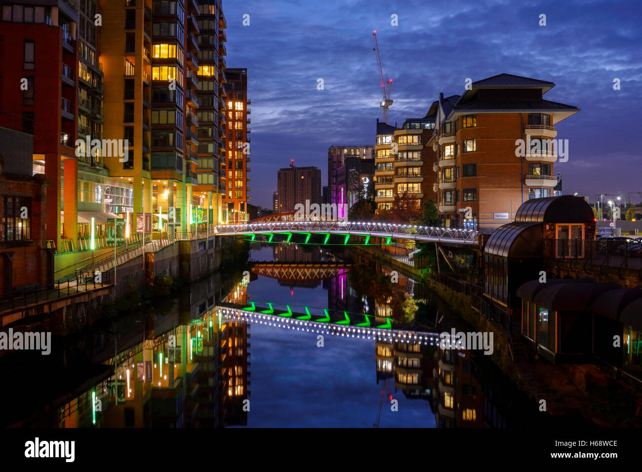 Spinningfields river irwell hi-res stock photography and images - Alamy