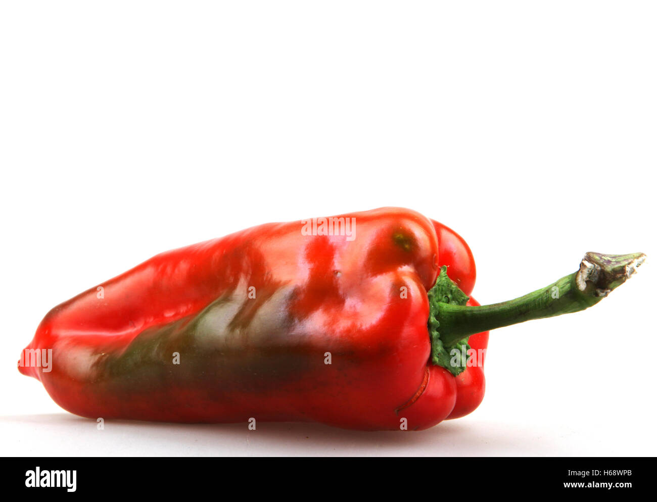 red pepper isolated Stock Photo - Alamy