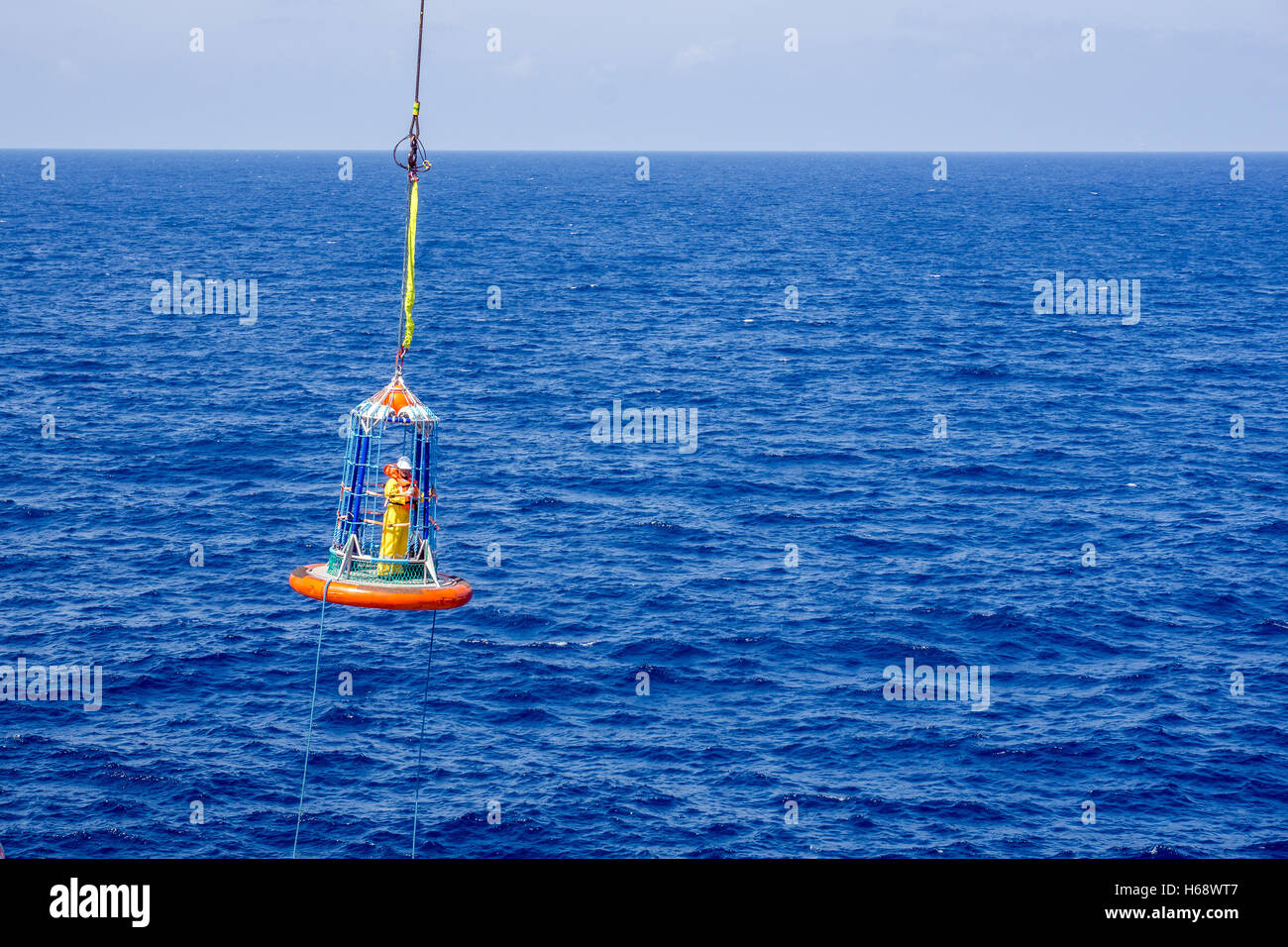 Offshore personal transfer basket hi-res stock photography and images ...
