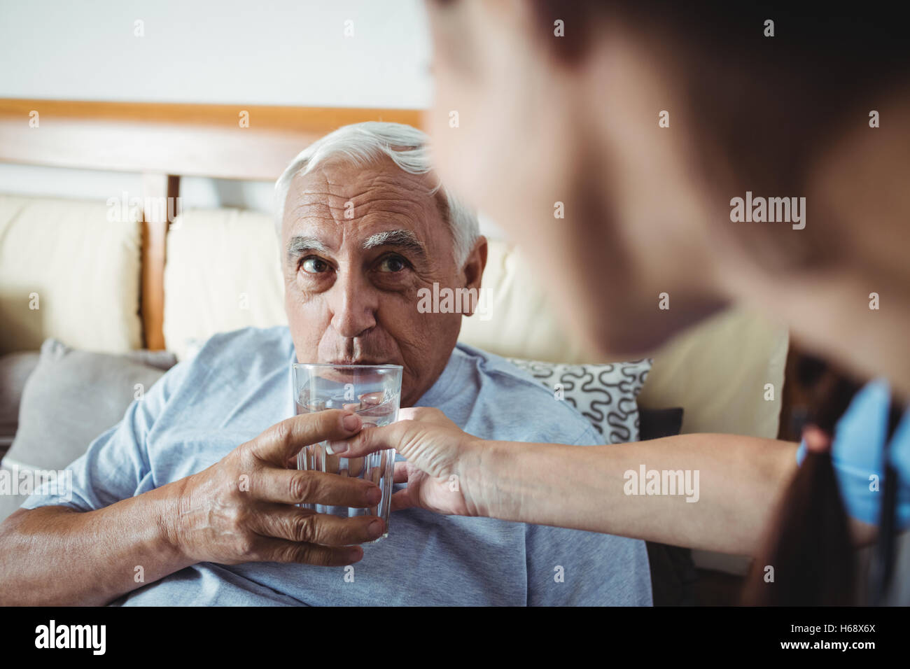 Giving Drink To The Thirsty