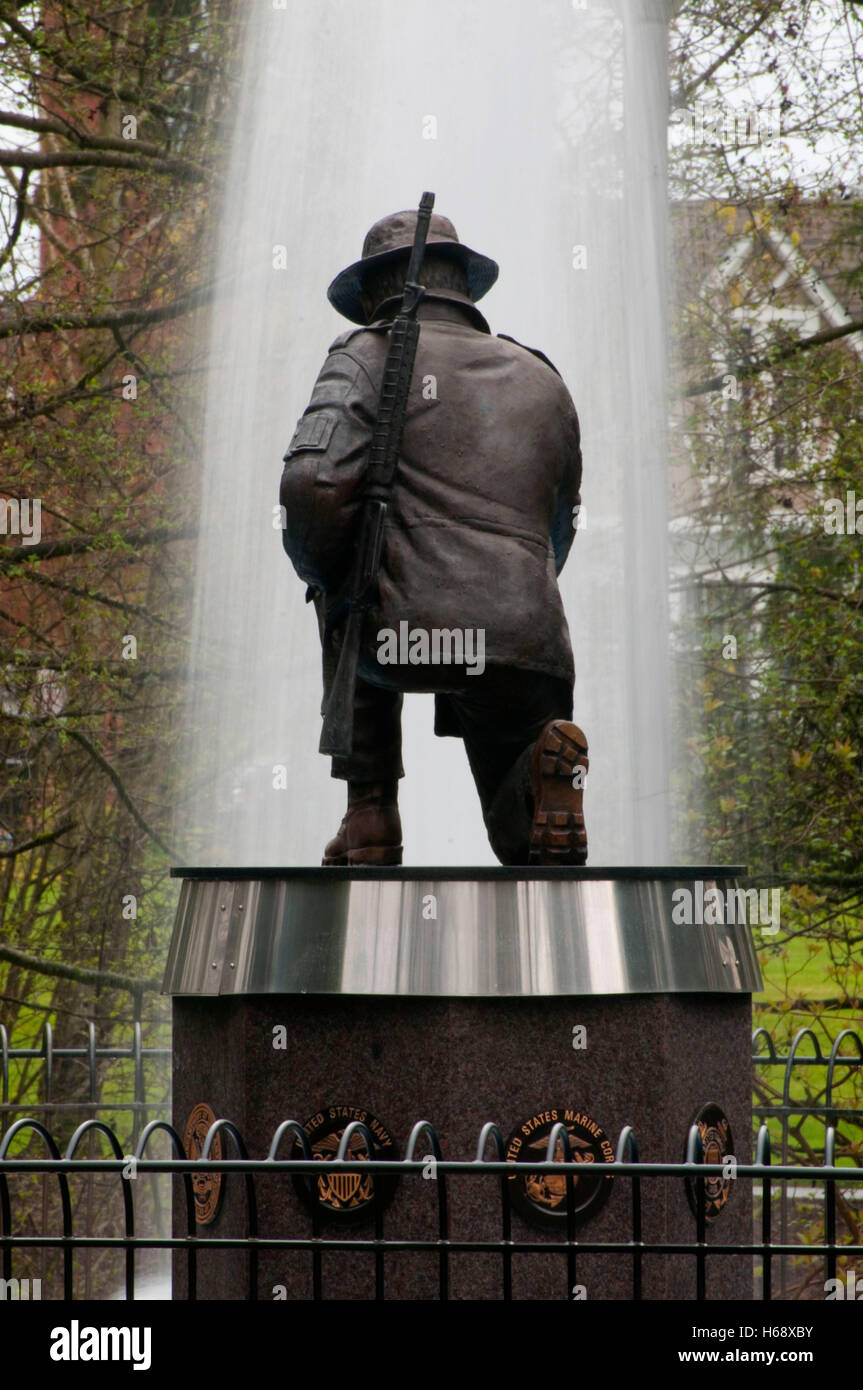 Afghan-Iraqi Freedom Memorial, State Capitol State Park, Salem, Oregon ...