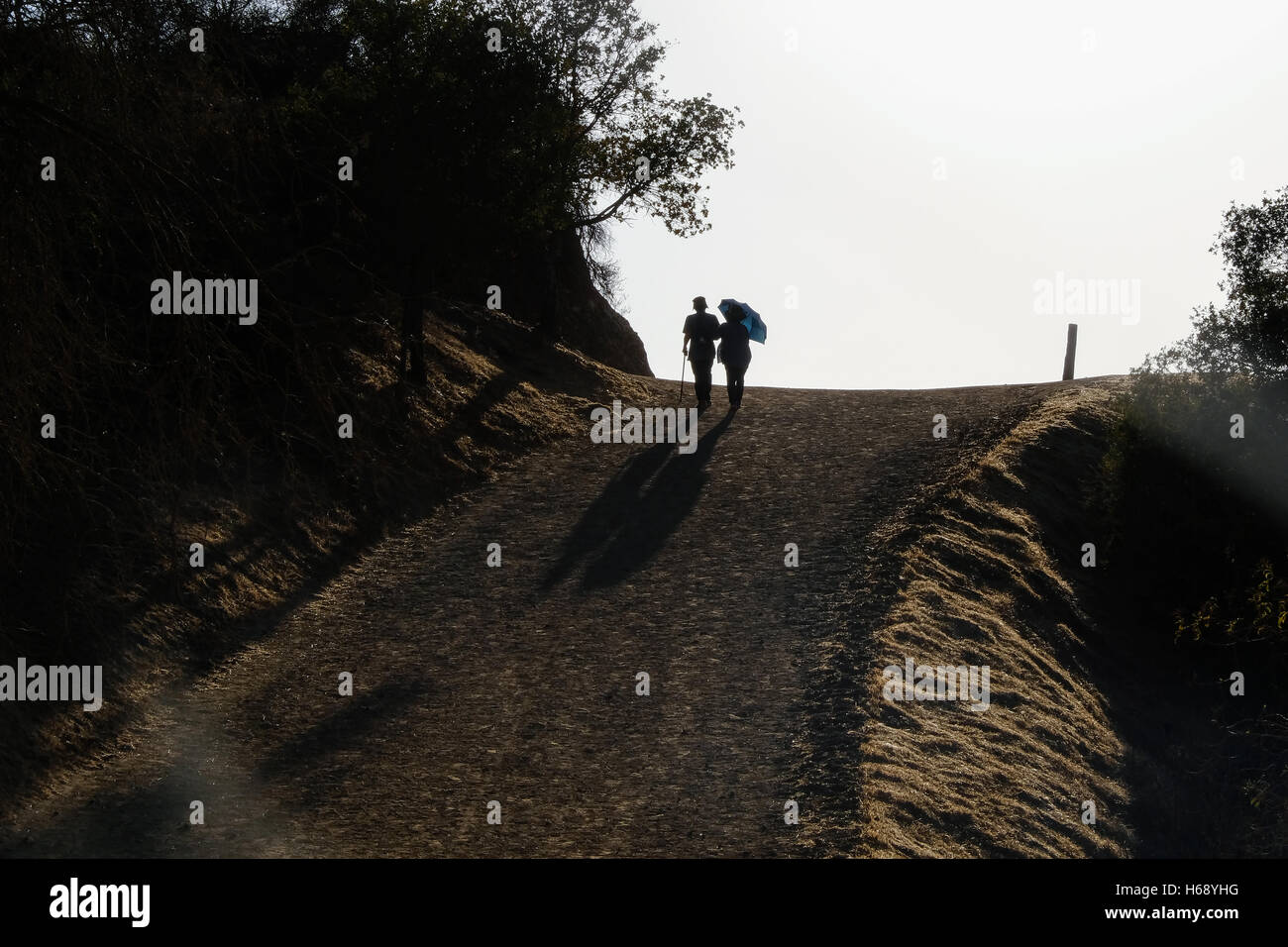 People walking downhill hi-res stock photography and images - Alamy
