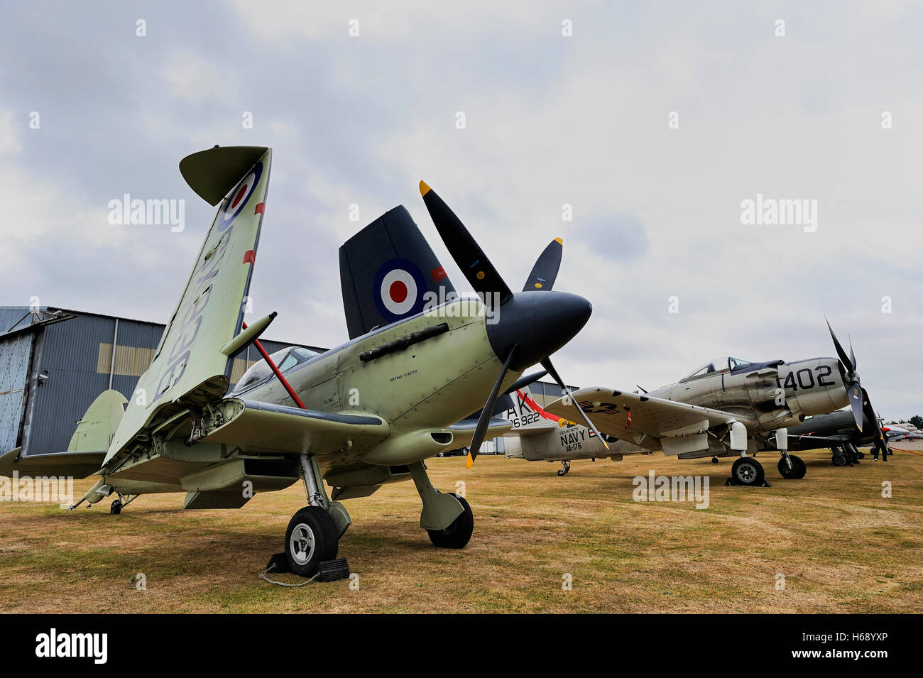 Supermarine seafire xvii hi-res stock photography and images - Alamy