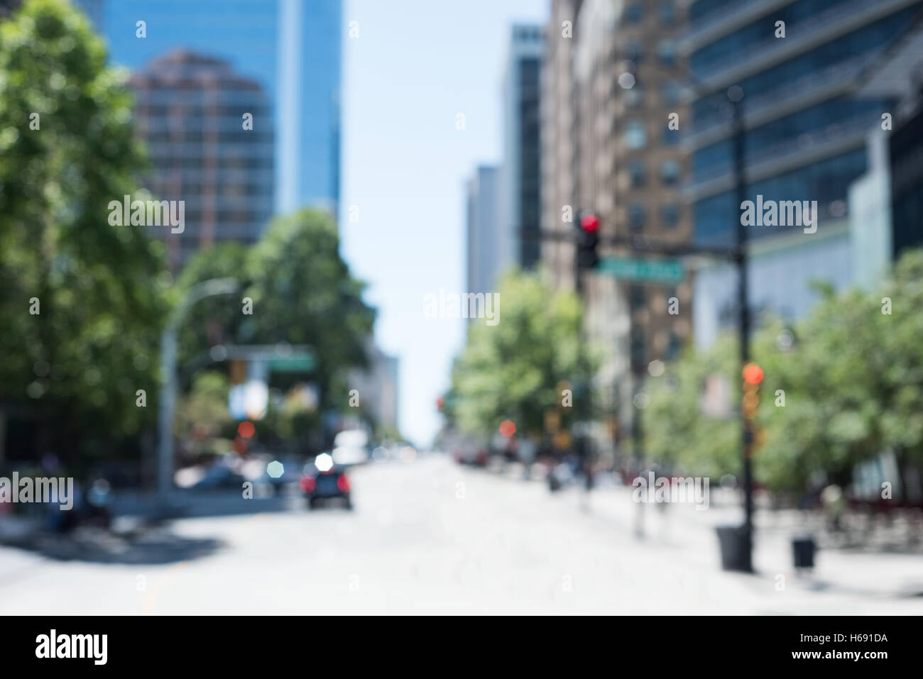 Blur view of a modern city Stock Photo - Alamy