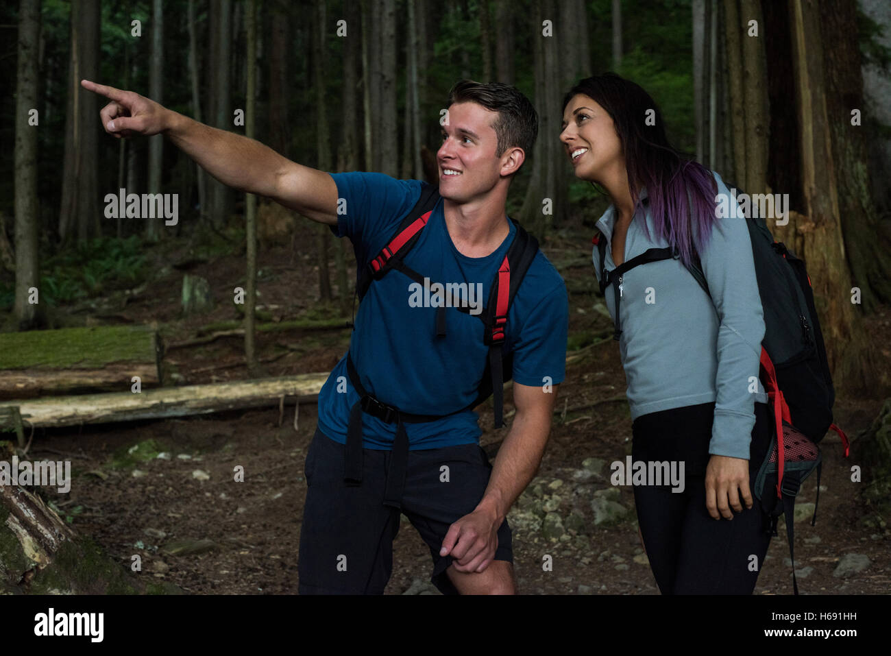 Man pointing distance hi-res stock photography and images - Alamy