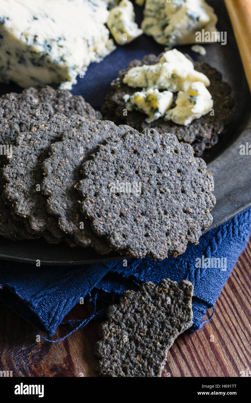 English stilton cheese biscuits hi-res stock photography and images - Alamy