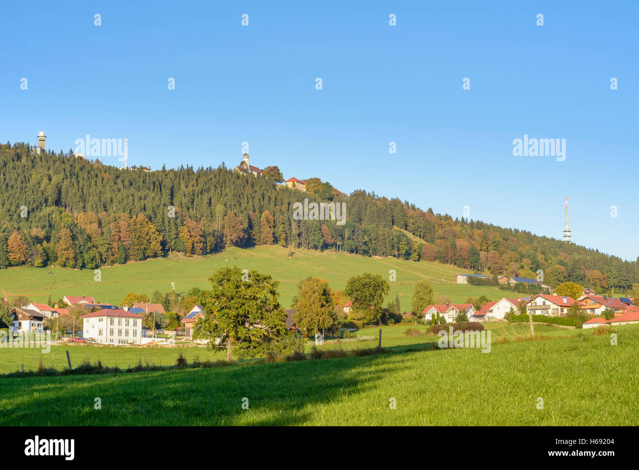 Mountain and village hohenpeissenberg hi-res stock photography and ...