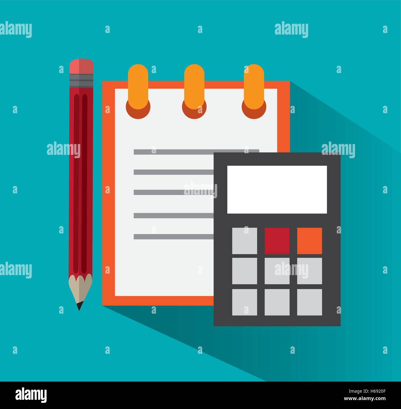 Notebook of office and work design Stock Vector Image & Art - Alamy