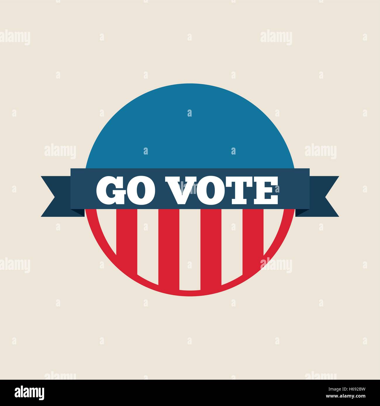 US presidential voting concept Stock Vector Image & Art - Alamy
