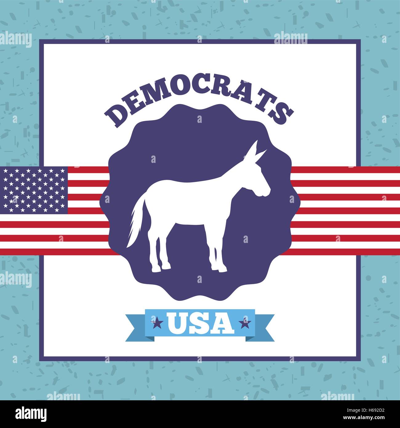 democrat political party animal Stock Vector Image & Art - Alamy