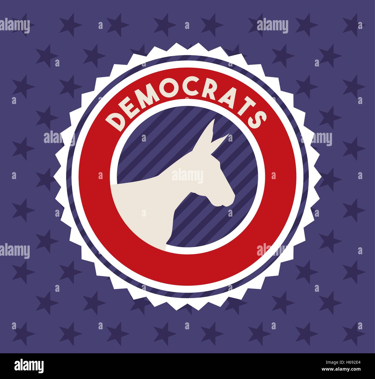 democrat political party animal Stock Vector Image & Art - Alamy