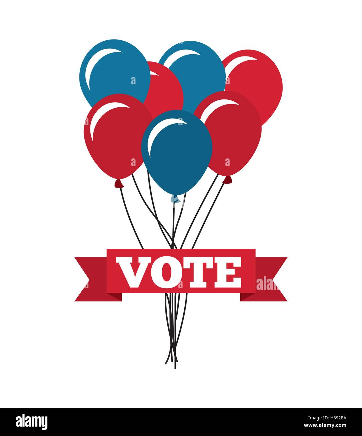 US presidential voting concept Stock Vector Image & Art - Alamy