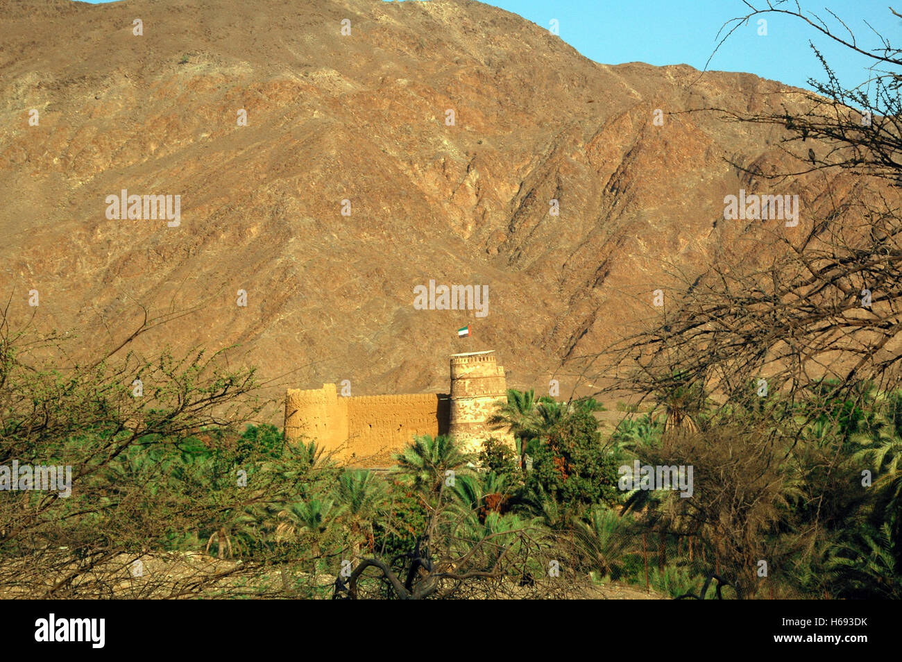 Al Bithna Fort, near Fujaira, Circa 1735 Stock Photo - Alamy