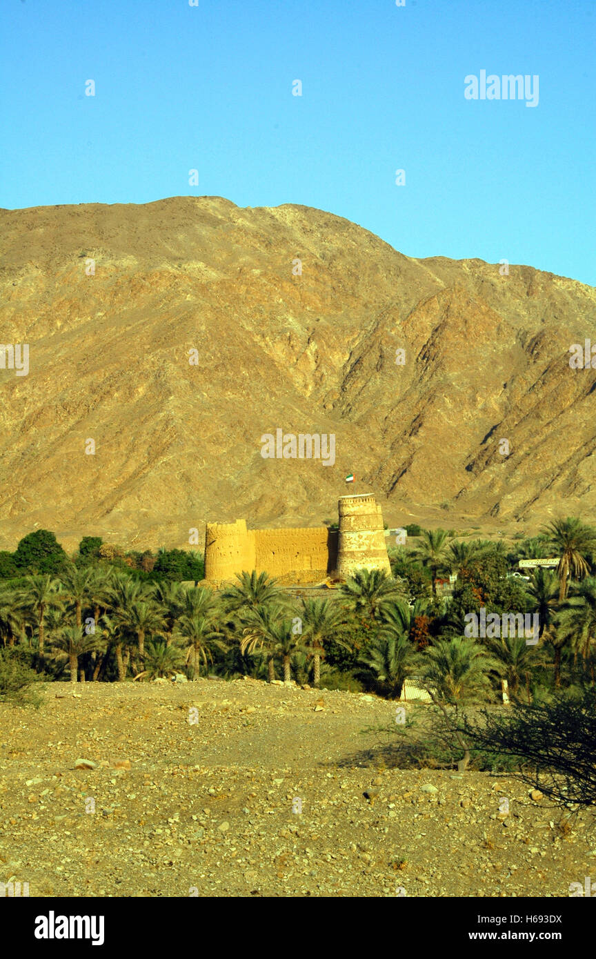 Al Bithna Fort, near Fujaira, Circa 1735 Stock Photo - Alamy