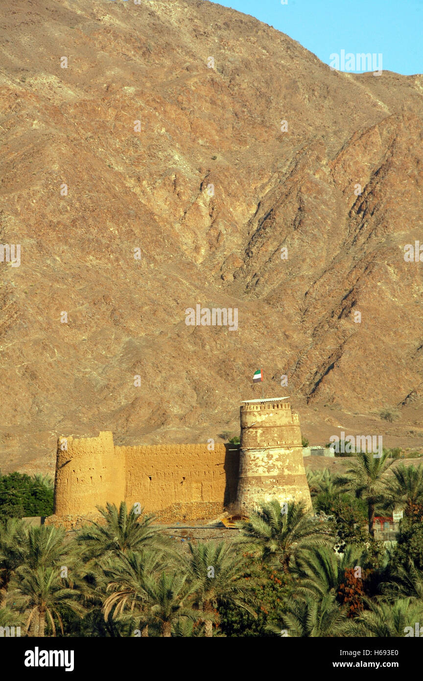 Al Bithna Fort, near Fujaira, Circa 1735 Stock Photo - Alamy