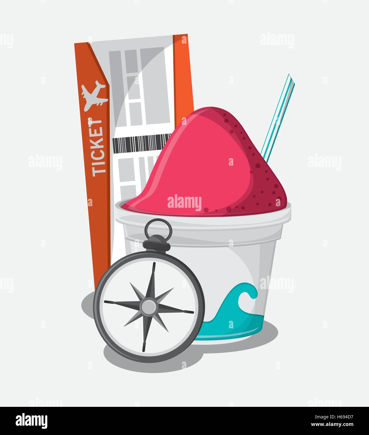 Ice ticket Stock Vector Images - Alamy