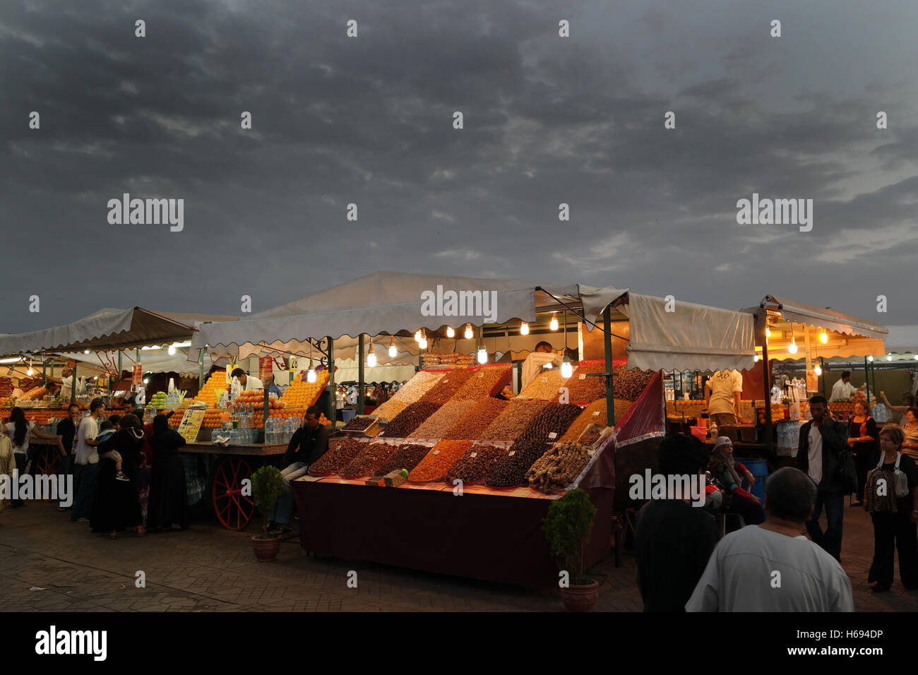 A bazaar in Marrakesh Morocco Stock Photo - Alamy