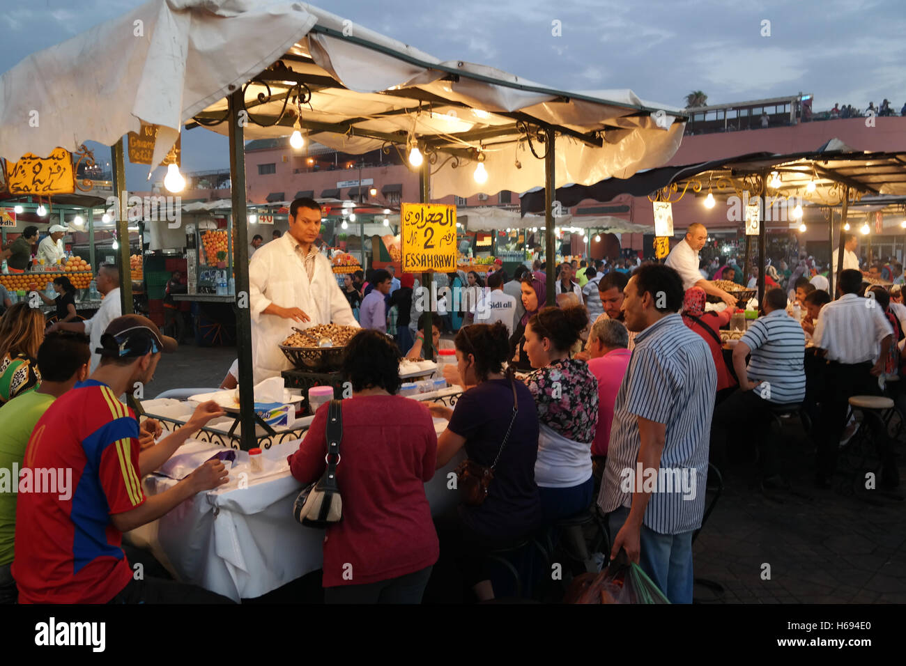A bazaar in Marrakesh Morocco Stock Photo - Alamy