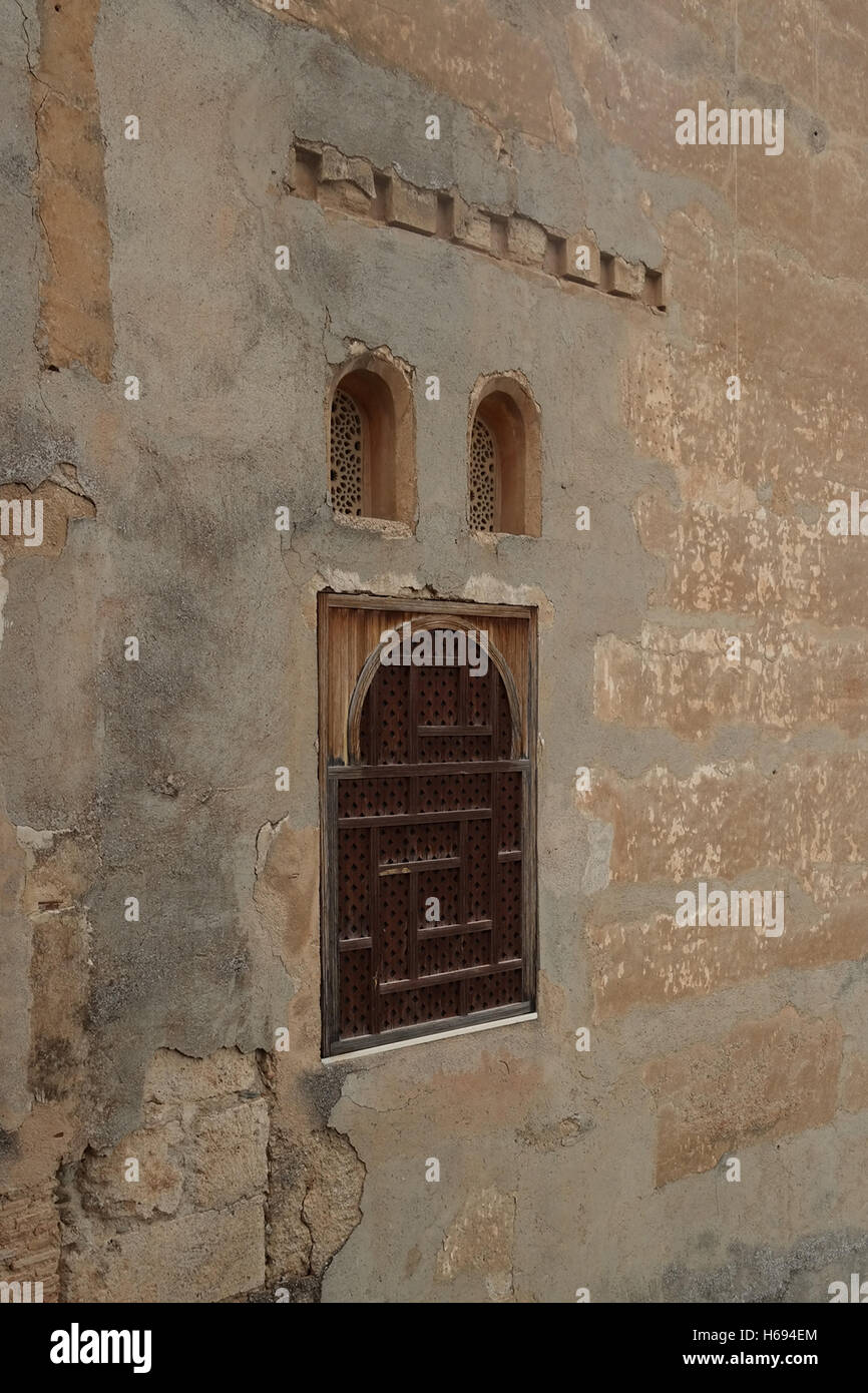 Spanish style shutter Stock Photo - Alamy