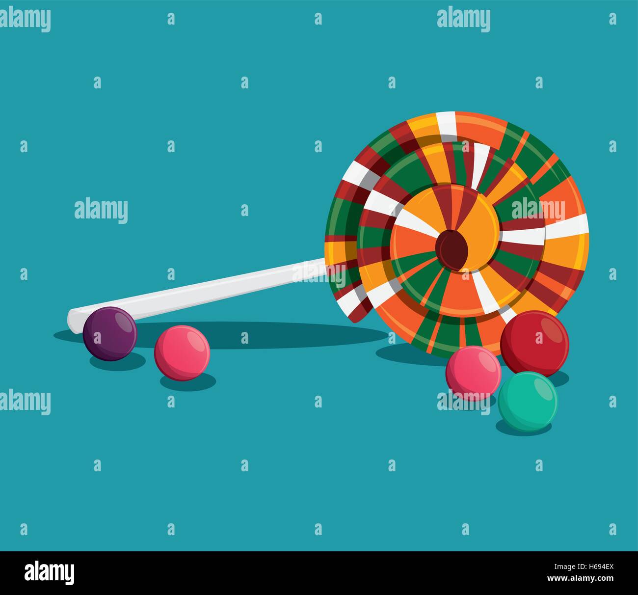 Candy fast and carnival food design Stock Vector Image & Art - Alamy