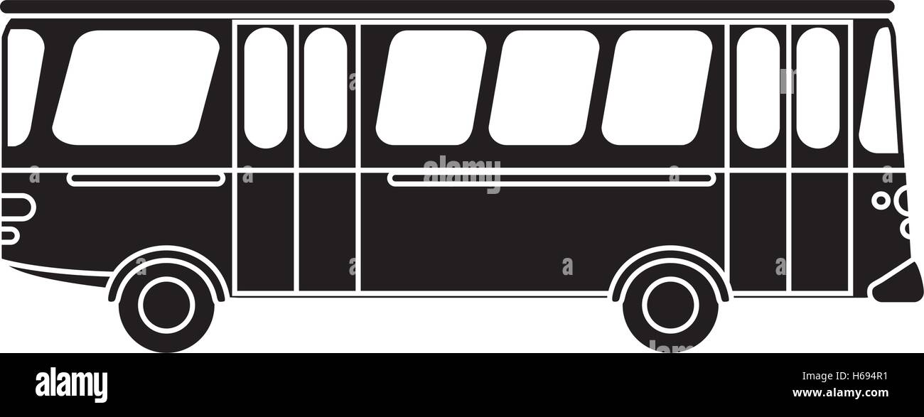 Isolated bus vehicle design Stock Vector Image & Art - Alamy