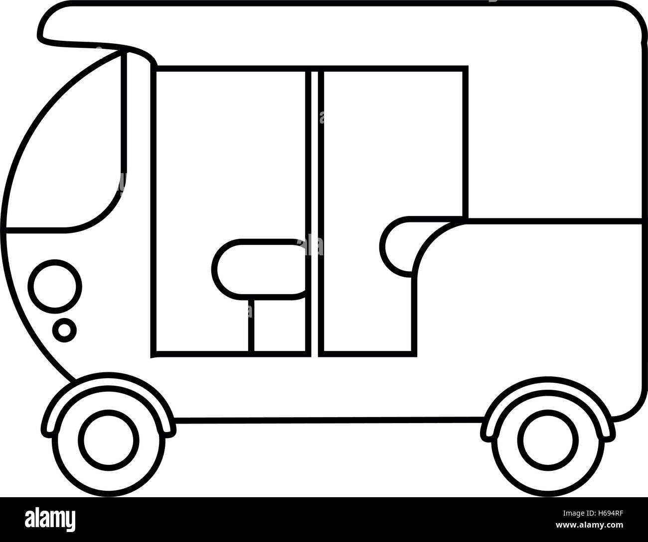 Three wheeler delivery service hi-res stock photography and images - Alamy