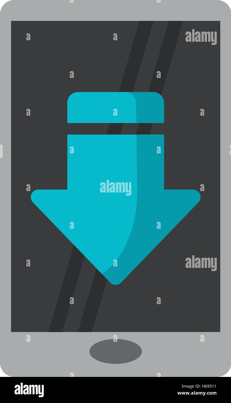 Download arrow of digital concept Stock Vector Image & Art - Alamy