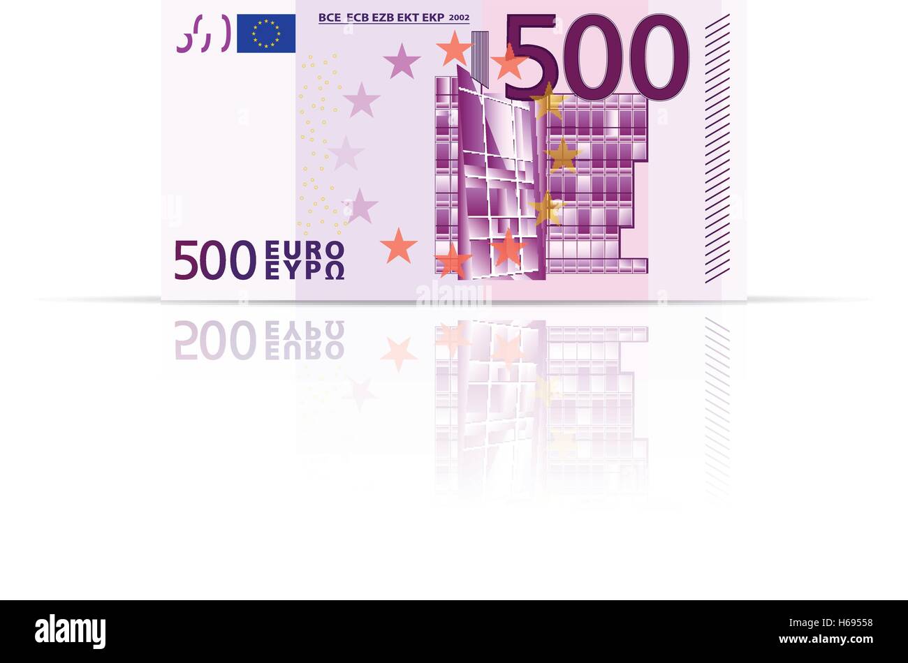 $500 note Stock Vector Images - Alamy