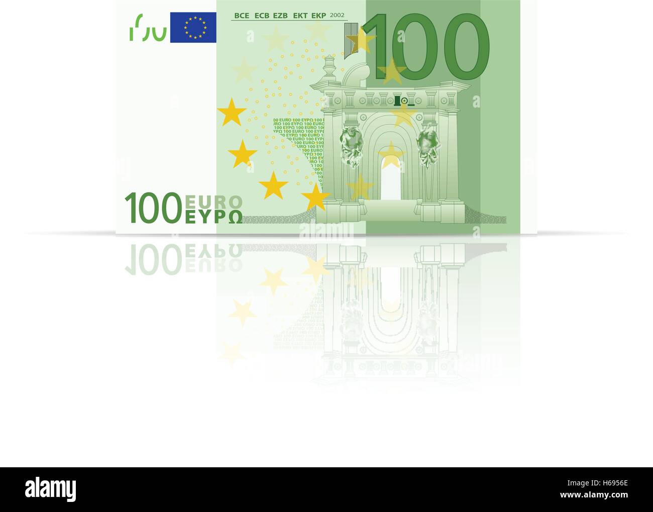 100 euro banknote Stock Vector Images - Alamy