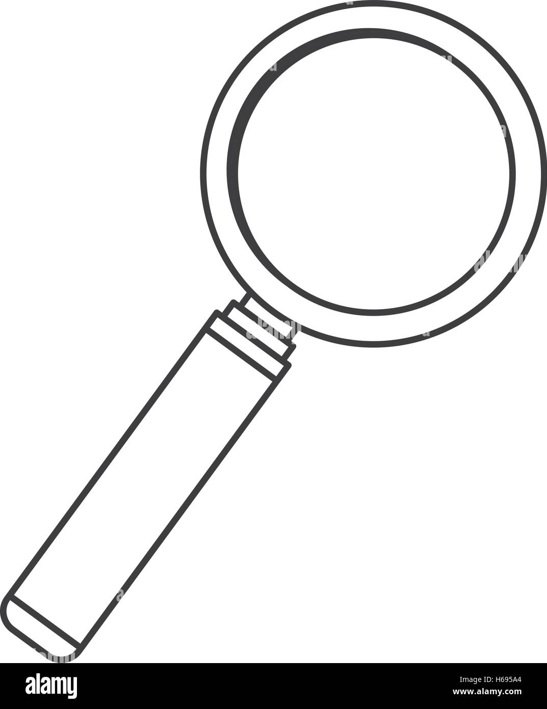 Isolated lupe tool design Stock Vector Image & Art - Alamy