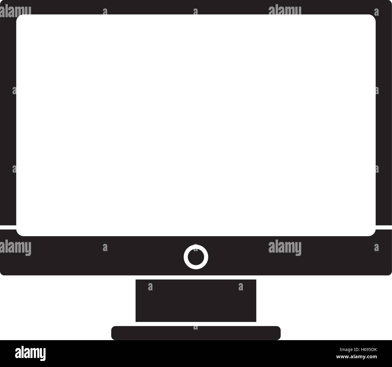 Isolated computer device design Stock Vector Image & Art - Alamy