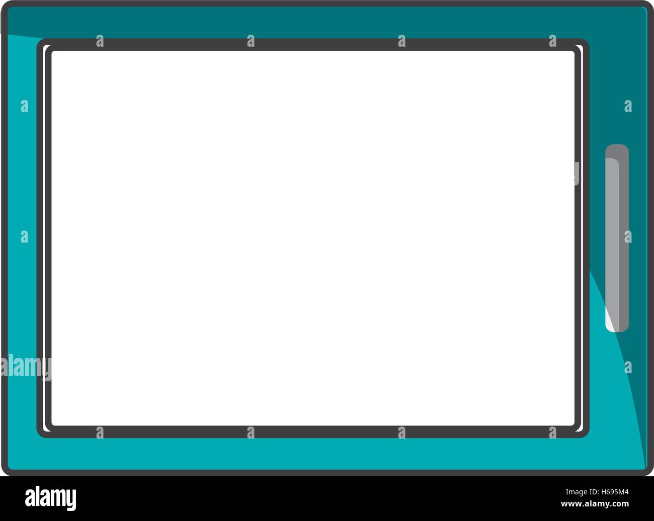 Isolated tablet device design Stock Vector Image & Art - Alamy