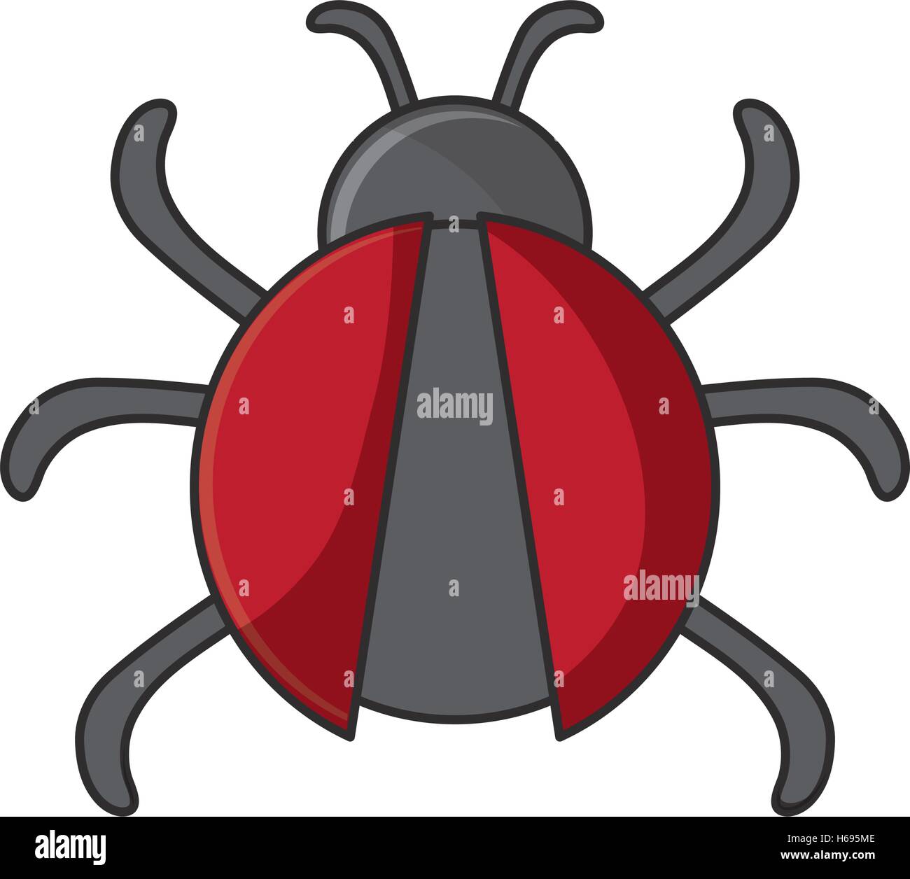 Isolated bug insect design Stock Vector Image & Art - Alamy
