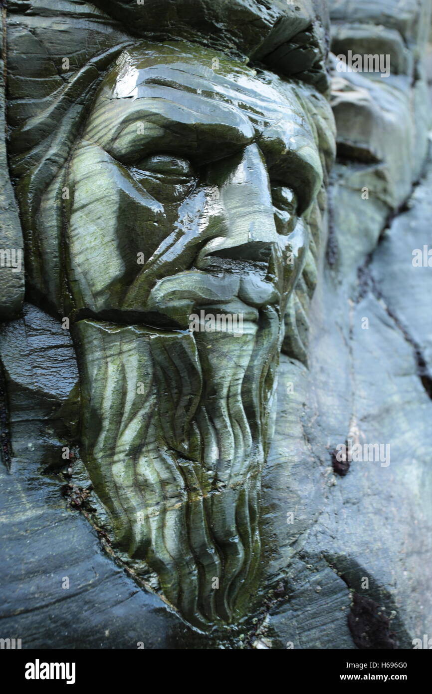 Tintagel merlin hi-res stock photography and images - Alamy