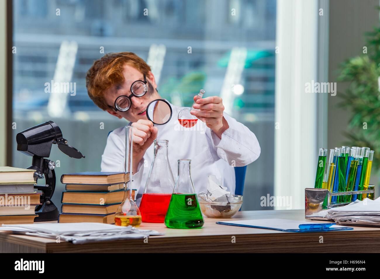 Crazy formula lab hi-res stock photography and images - Alamy